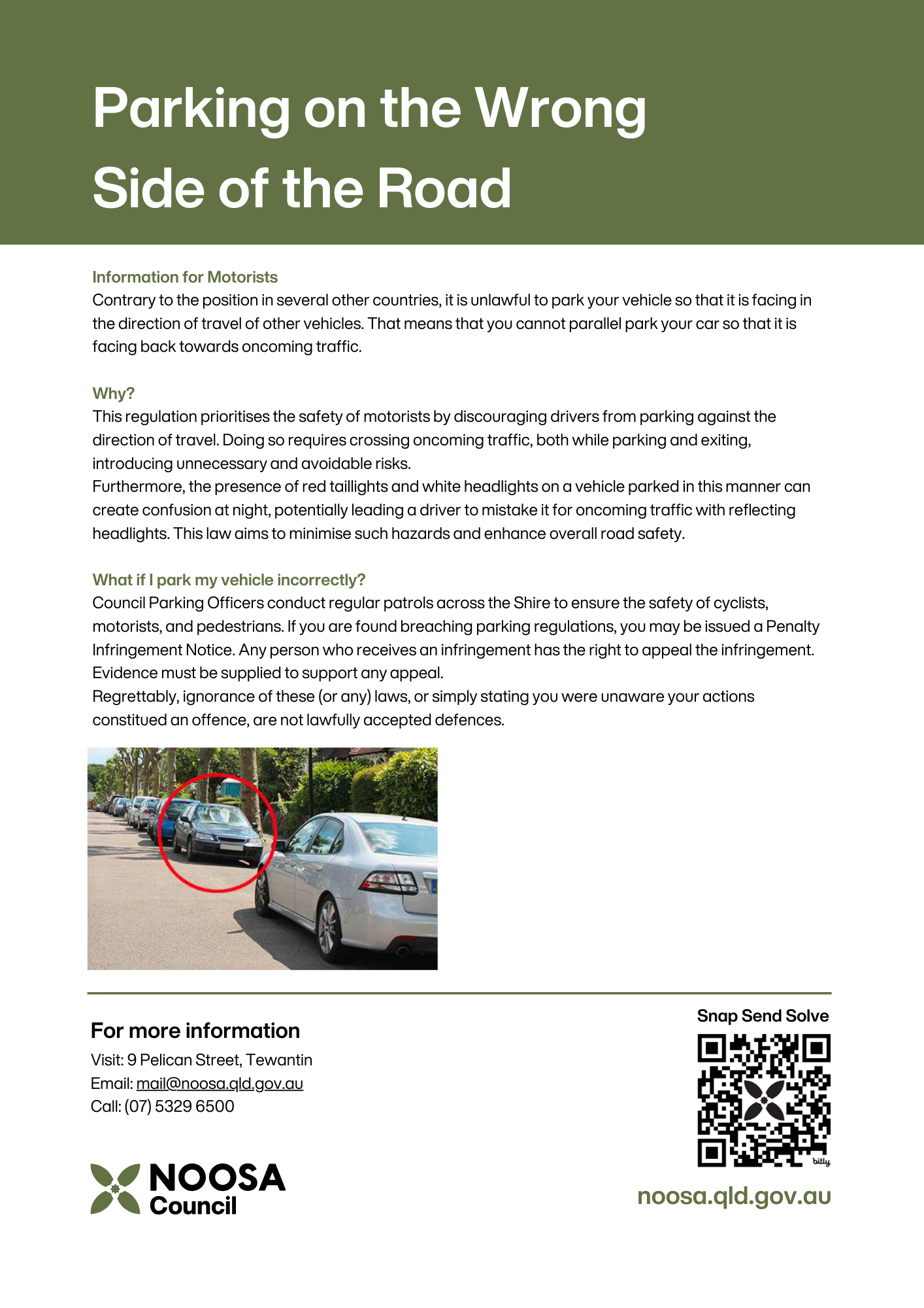 Parking Regulations | Noosa Shire Council
